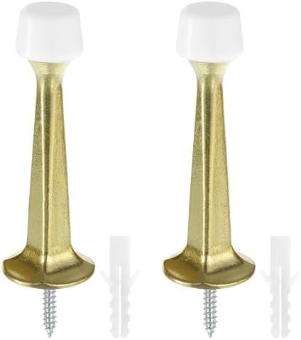 Amazon.com: uxcell Door Stoppers, 2Pcs - Zinc Alloy Solid Rigid Door ...