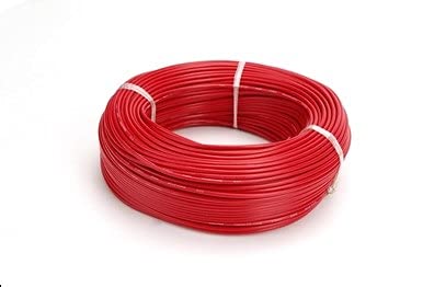 Buy Isharaa PVC Insulated 4mm Single Core Flexible Copper Wires and ...