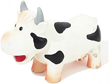 Rosewood Grunters Cow Latex Squeaky Dog Toy : Amazon.co.uk: Pet Supplies