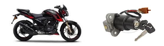 WHEEL DRIVE Compatible for Tvs RTR 200 4V Bs6 Ignition Main Lock Switch ...