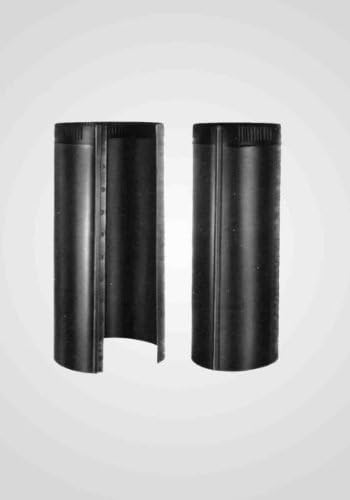 Amazon.com: Black Pipe - Snap Lock-7" x 24" : Home & Kitchen