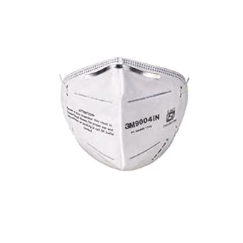 3M 9004IN Dust/Mist Respirator (White) - Pack of 50 : Amazon.in ...