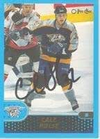 Cale Hulse Nashville Predators 2001 O-Pee-Chee Autographed Card. This ...