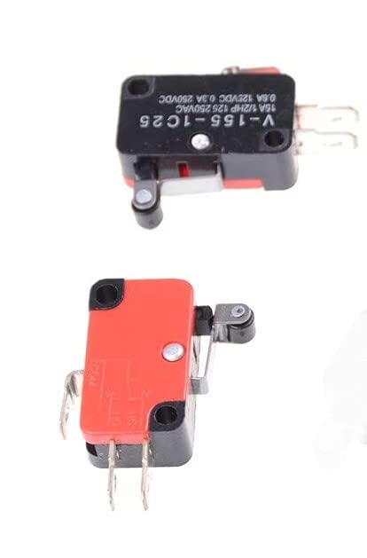 Micro Limit Switch Short Roller Lever Speed Control V 155 1C25 Roller ...