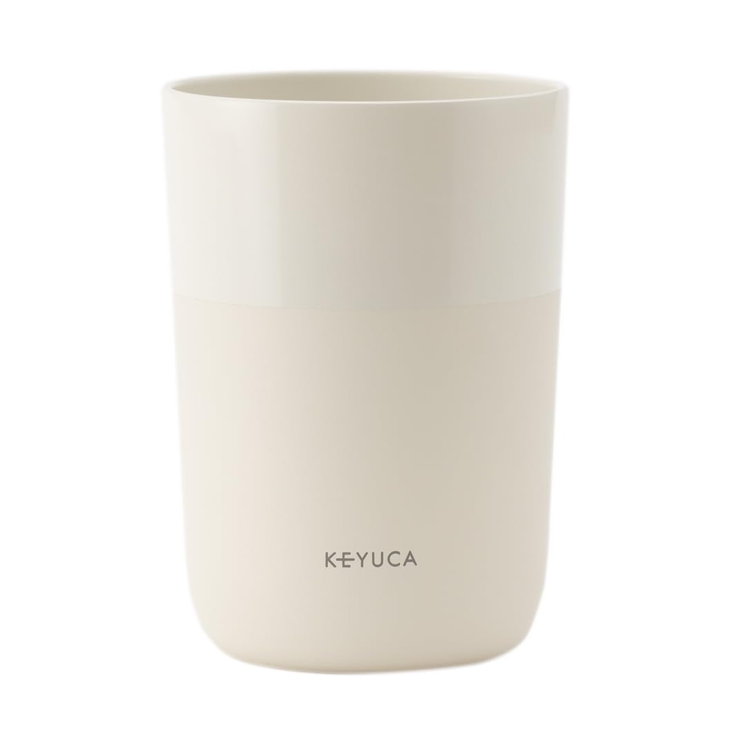 Amazon.co.jp: [ケユカ] KEYUCA 保温保冷できるセラミック真空断熱タンブラー400ml アイボリー : ホーム＆キッチン