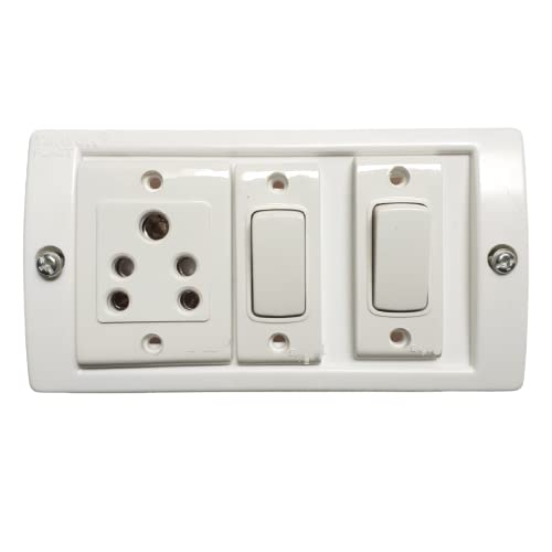 Switch Socket Combined Box SIZE-3M for Wall Mounted (Non Modular) 1 ...