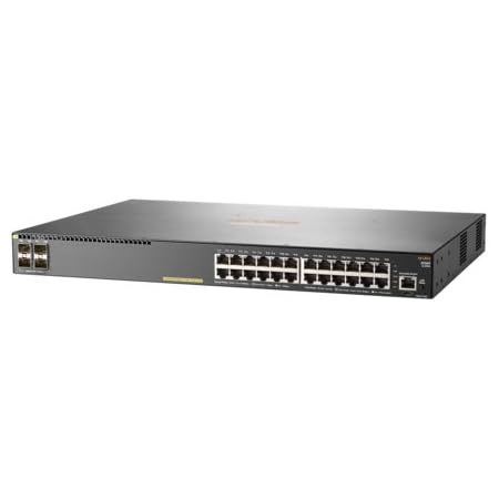 Amazon.com: HP Aruba 2930F 24G PoE+ 4SFP+ Switch Model JL255A#ABA ...