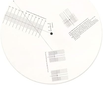 Amazon.com - SouiWuzi Turntable Cartridge Alignment Protractor Mat,Anti ...