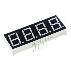 Pro3D Red 0.56inch 4 Digit 7 Segment LED Display Digital Tube - Common ...
