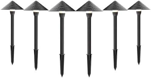 Malibu Low Voltage Pathway Lights 1W LED Path Lights 12V 6PK Outdoor ...