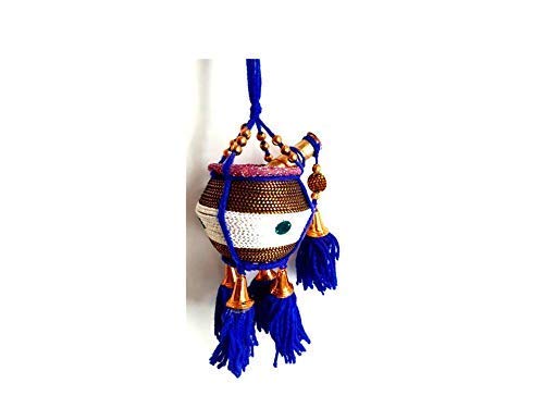 Elegance Central Krishna Butter Pot | Wall Hanging Multi Colored Good ...