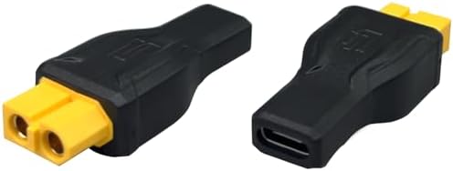 Amazon.com: CERRXIAN USB C to XT60 Adapter, 100W 20V 5A Type-C Male to ...