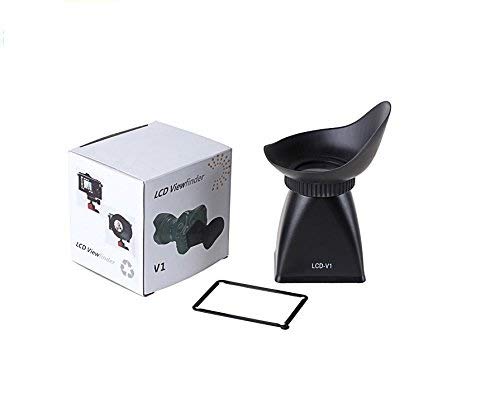 Buy Powerpak V1 3" LCD Viewfinder Extender Magnifier Eyecup Hood for ...