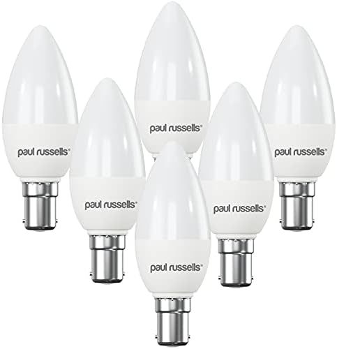 Pack of 10 x Crompton B15 LED Bent-Tip Filament Candle Bulbs 5 Watts ...