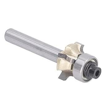 1/4 Shank R3 Carbide Round Over Router Bit for Woodworking, Kickback ...