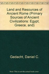 Land and Resources of Ancient Rome (Primary Sources of Ancient ...