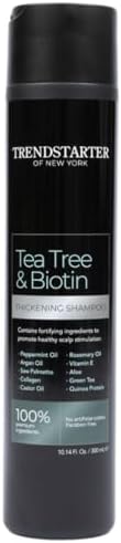 Amazon.com : TRENDSTARTER - TEA TREE & BIOTIN THICKENING SHAMPOO (10 ...
