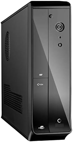 Amazon.in: Buy CIRCLE Polycarbonate Desktop Computer Cabinet - Black ...