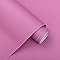 Micpolo 15.7" x 394" Pink Wallpaper Solid Color Pink Peel and Stick ...