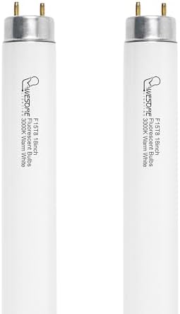 Cemlorot F15T8/WW Fluorescent Bulb 15Watt Soft White F15W-T8-KB ...