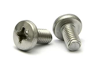 Amazon.co.jp: Stainless Steel/Fabric (+) Binding Machine Screws M2 x 2 ...