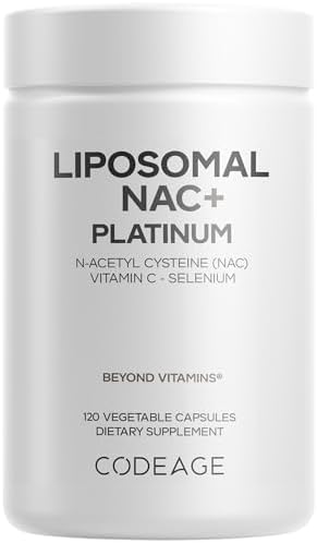 Amazon.com: Codeage Liposomal NAC Supplement - N-Acetyl L-Cysteine ...