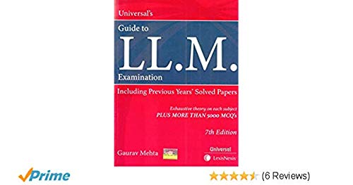 Buy LLM entrance Book Online at Low Prices in India | LLM entrance ...