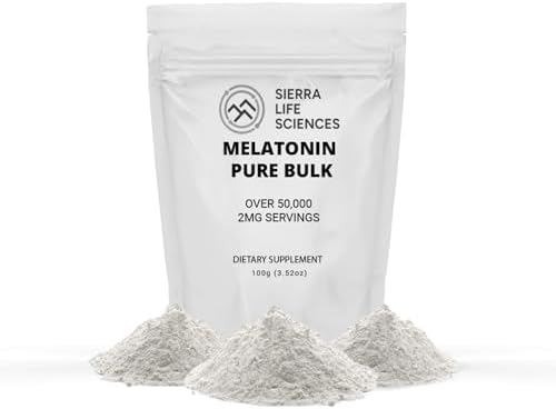 Amazon.com: SIERRA LIFE SCIENCES Melatonin | Natural Sleep Aid Bulk ...