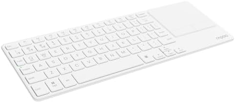 Amazon.com: Rapoo Portable Wireless Keyboard with Touchpad, Multi ...