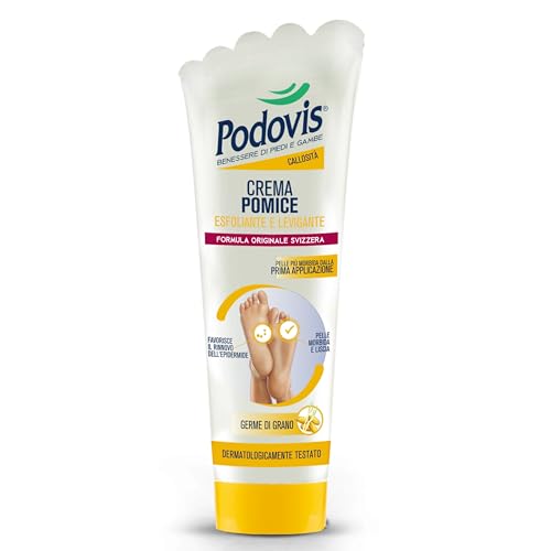 Podovis Pumice Cream, Exfoliating Action, Soft and Smoothed Skin ...