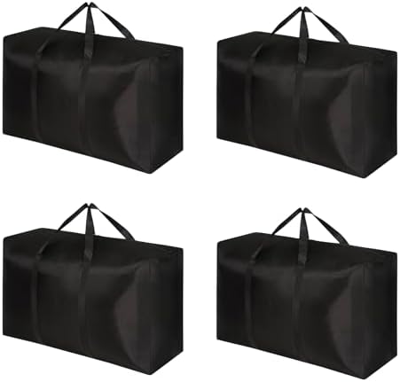 Amazon.com: QINGXIANGZI Extra Large Moving Bags: 4 Pack Storage Totes ...