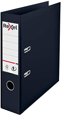 Rexel Choices A4 Lever Arch Files, 3-Pack Assorted Colors (Black, Red ...