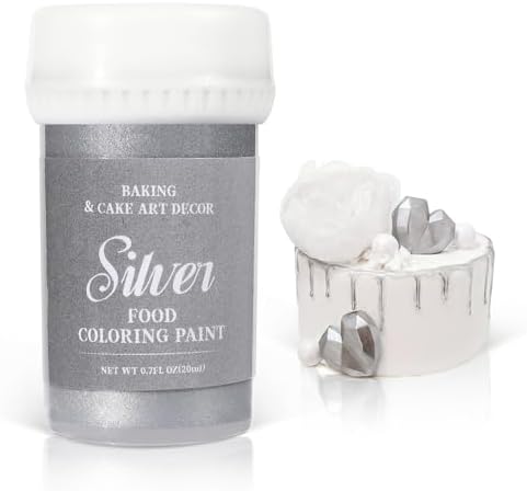 Amazon.com : 18 Rainbow Dust Metallic & Pearlescent Edible Food Paints ...