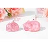 Amazon.com: QINJIEJIE 2" Rose Quartz Cat Crystals Statue Pink Gifts ...