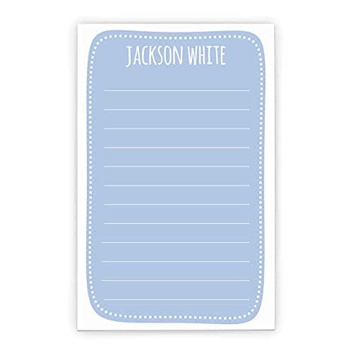 Amazon.com: Personalized Notepad for Boys, Personalized Stationary for ...