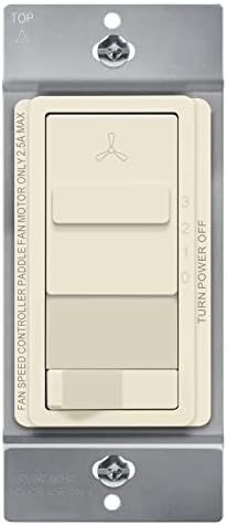 Hunter Fan Company, 27180, Three-Speed Stepped Wall Control White ...