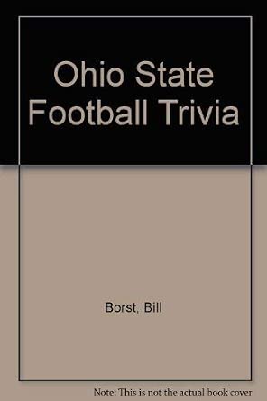 Ohio State Football Trivia : Amazon.in: Books
