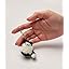 Crochet Cat Keychain (Black and White) : Amazon.in: Bags, Wallets and ...
