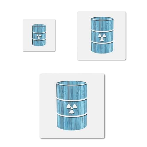 Amazon.com: Radioactive Waste Bin Dangerous Danger Can, quality mylar ...