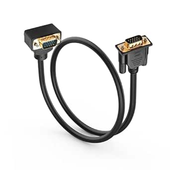Amazon.com: PNGKNYOCN 90 Degree VGA Cable,1080P Full HD Down Angle VGA ...