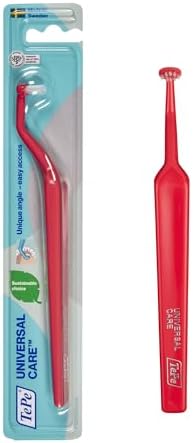 Amazon.com : TePe Pack of 1 Universal Care Angled Soft-Bristle ...