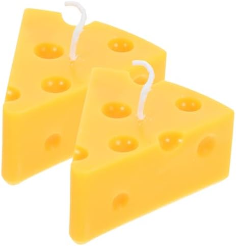 Amazon.com: Cute Cheese Shaped Scented Candle,30G Aroma Soy Wax ...
