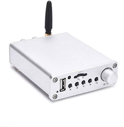 DollaTek Mini HiFi Digital Bluetooth 5.0 effektförstärkare AUX SD FM ...