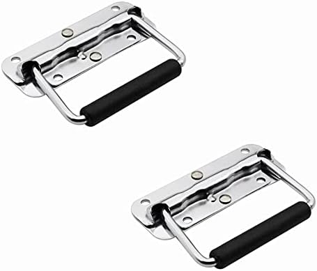 Roosea 2 Set Spring Loaded Chest Handle Spring Loaded Box Handle Box ...