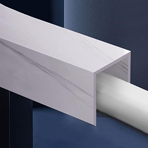 Pipe Cover Conduit Hider for Ducting Pipework Protection, U-Shape PVC ...