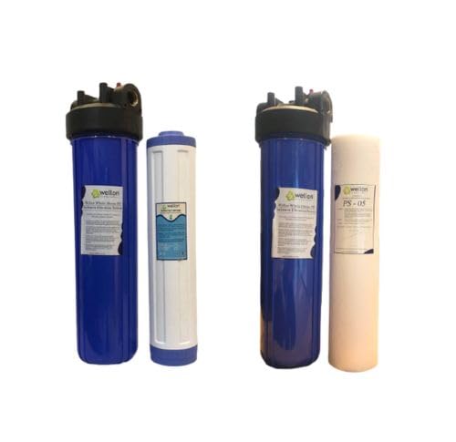 Wellon Complete Water Filtration System: 20" Jumbo Sediment and ...
