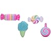 Amazon.com: iscream Sweet Surprise Claw Machine Fleece 5-Piece Play ...
