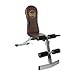 CAP Barbell Adjustable Fitness Bench, Flat/Incline/Decline Engagement ...
