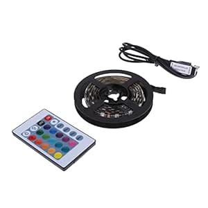 Enakshi RGB Bias Lighting TV 5050 USB Powered LED Light Strip with ...