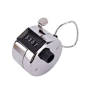 Artycoon 4-Digit Handheld Tally Counter Clicker – Portable, Easy-to-Use ...